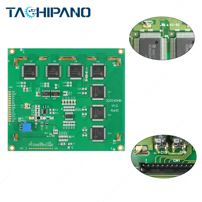 CH530 MOD1490 X13650827-07 MOD02092 LCD Display Screen