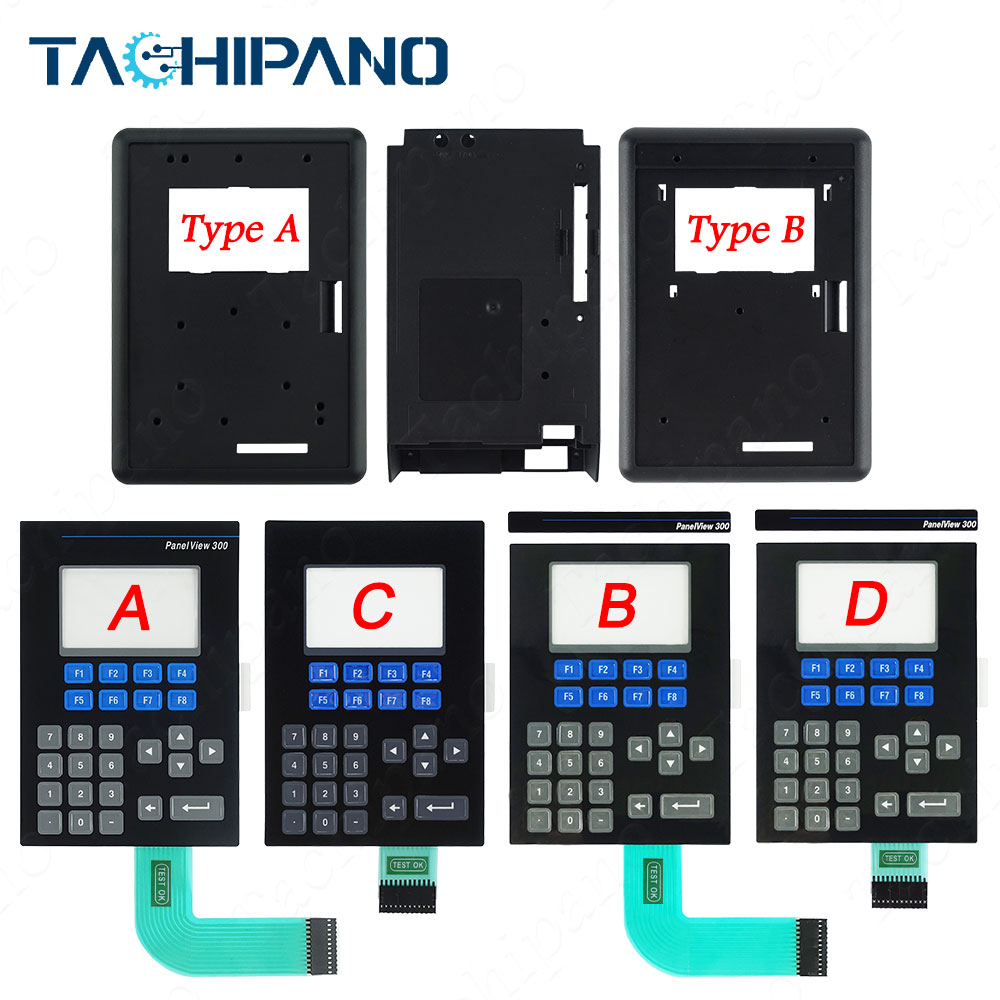 2711-K3A17L1 Plastic case cover, Membrane keypad for 2711-K3A17L1 ...