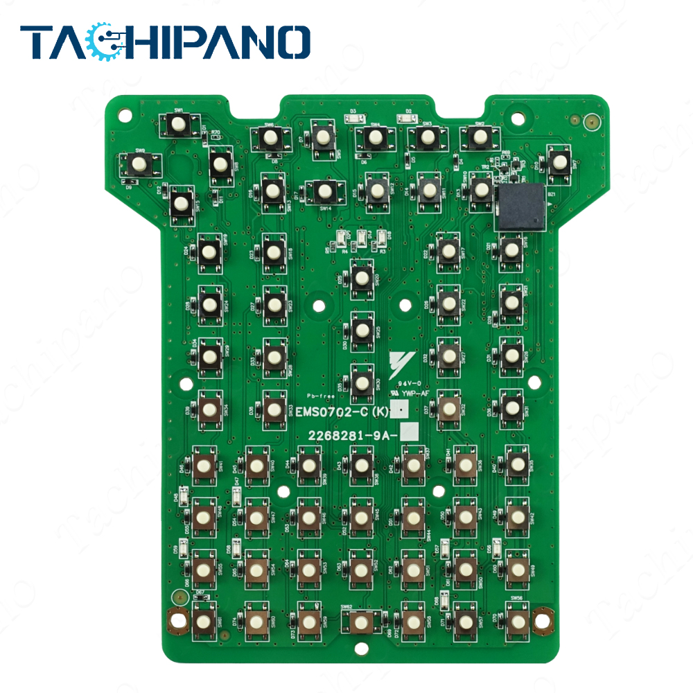 DX100 JZRCR-YPP06-1 PCD Keypad Board for Yaskawa Motoman Teach Pendant ...
