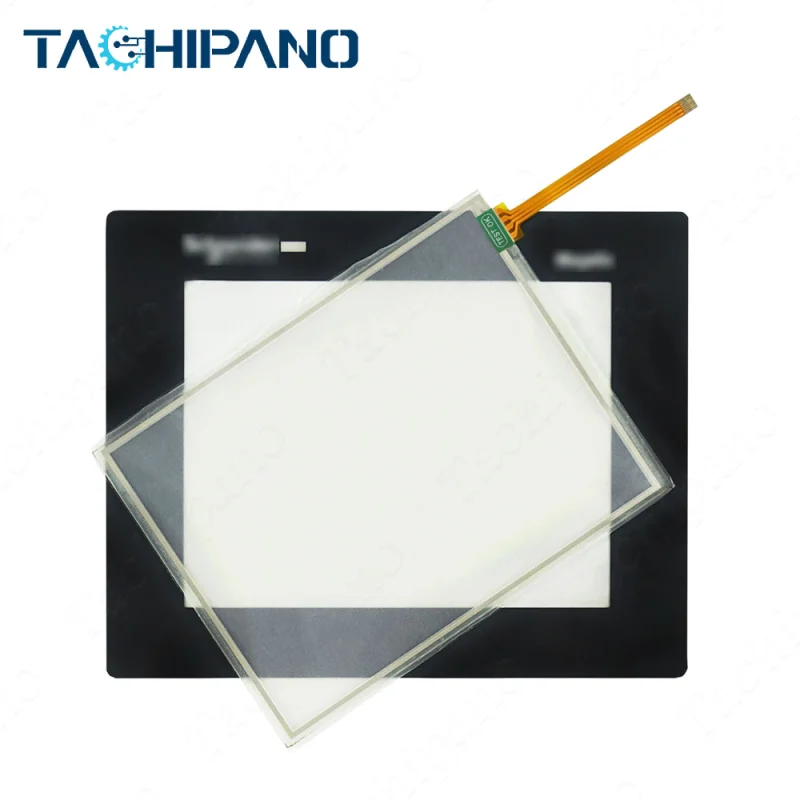 HMIS5T Touch screen panel glass for HMIS5T with Protective film overlay