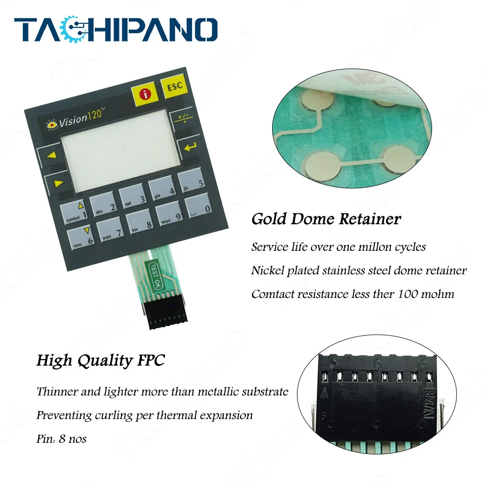 V120-22-T1 V120-22-T38 V120-22-T2C for Membrane Keyboard Switch Keypad