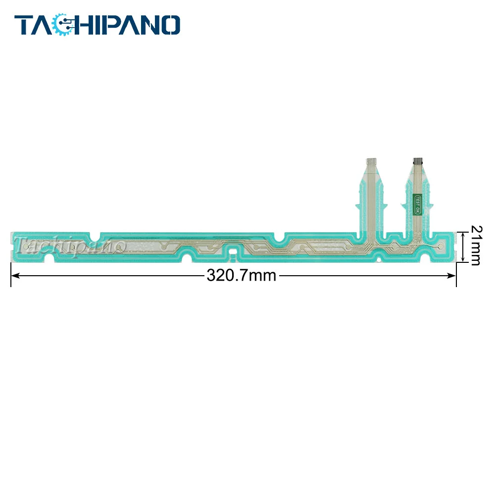 OKUMA OSP-P200LA-R PNC3-19FKB E0241-06X-018 for Membrane Keyboard ...