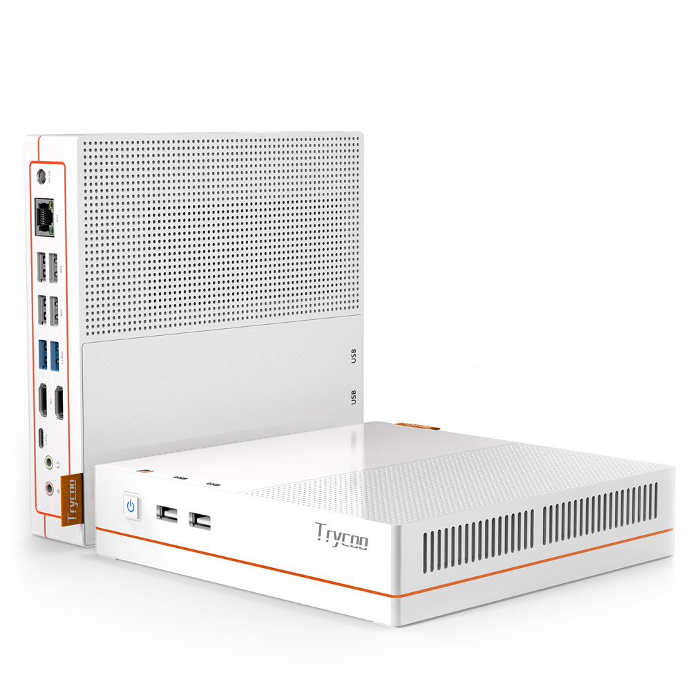 Trycoo HI-3 Mini Desktop Computers, 16GB RAM 512GB M.2 SSD Mini PC