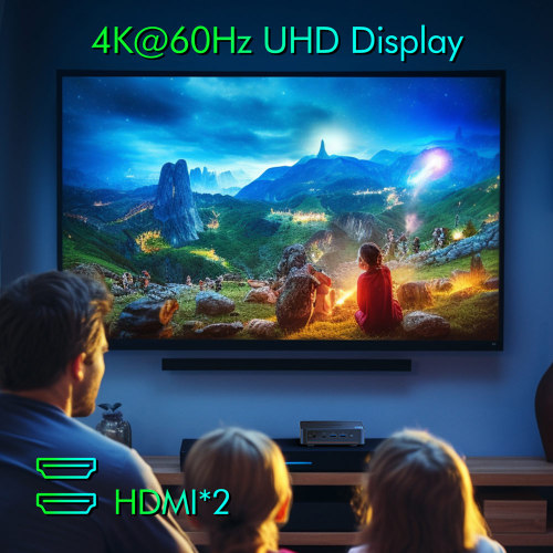 Trycoo WI-6 Mini PC, Intel 12th Gen N100 Mini Computer