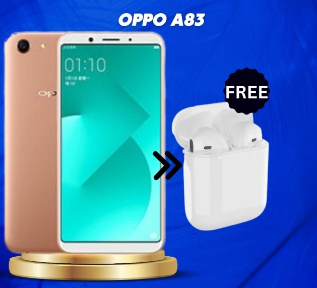 OPPO A83- 64GB 4GB RAM - ( GRADE A + ) (With Free Airpod)