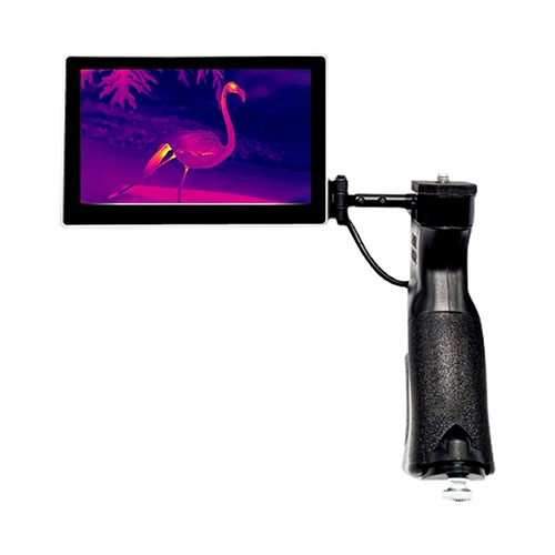 Handheld tripod and external screen