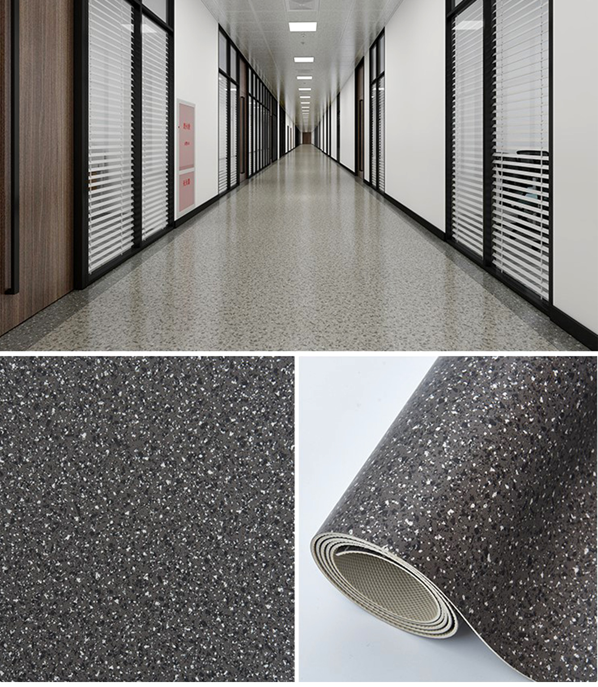 Commercial Office PVC Flooring -HAODIBAN