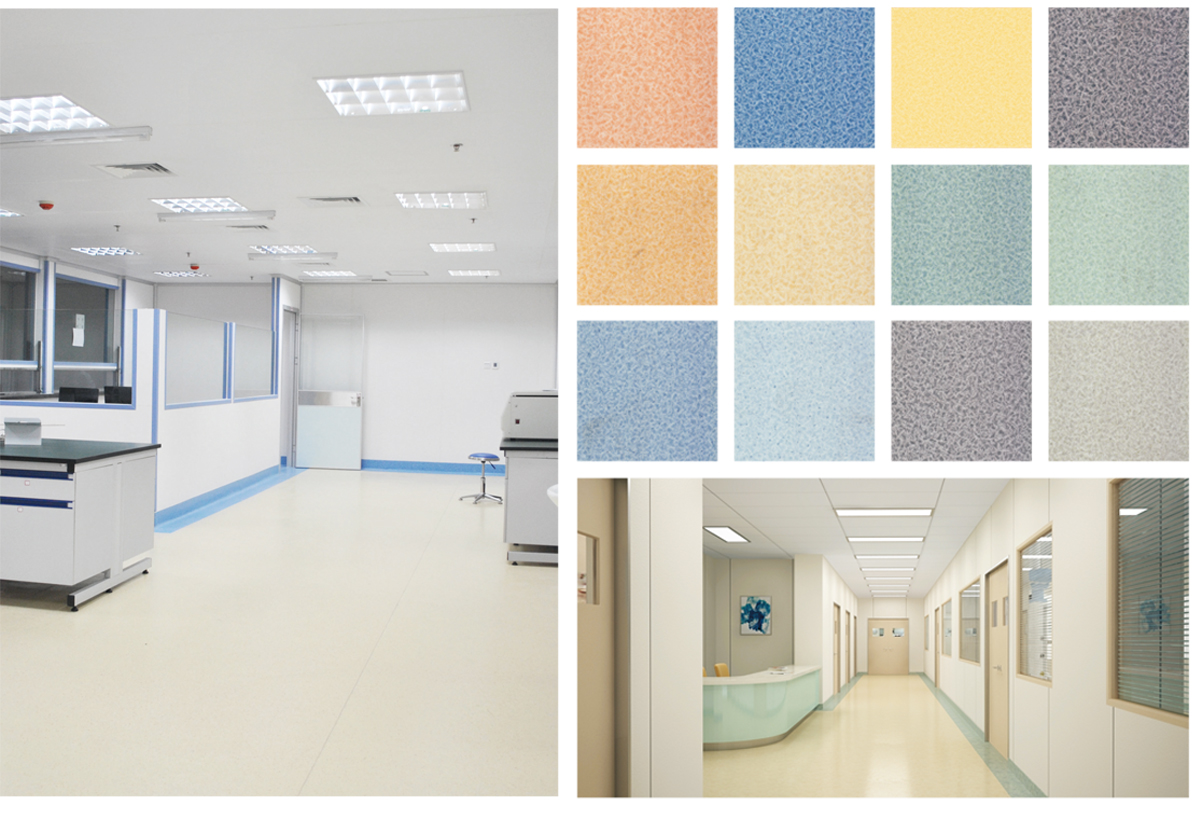 Medical PVC Coil Flooring -HAODIBAN