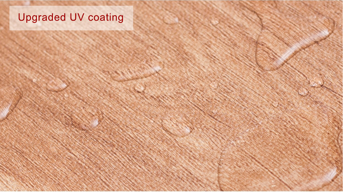 Imitation wood grain self-adhesive PVC flooring -HAODIBAN