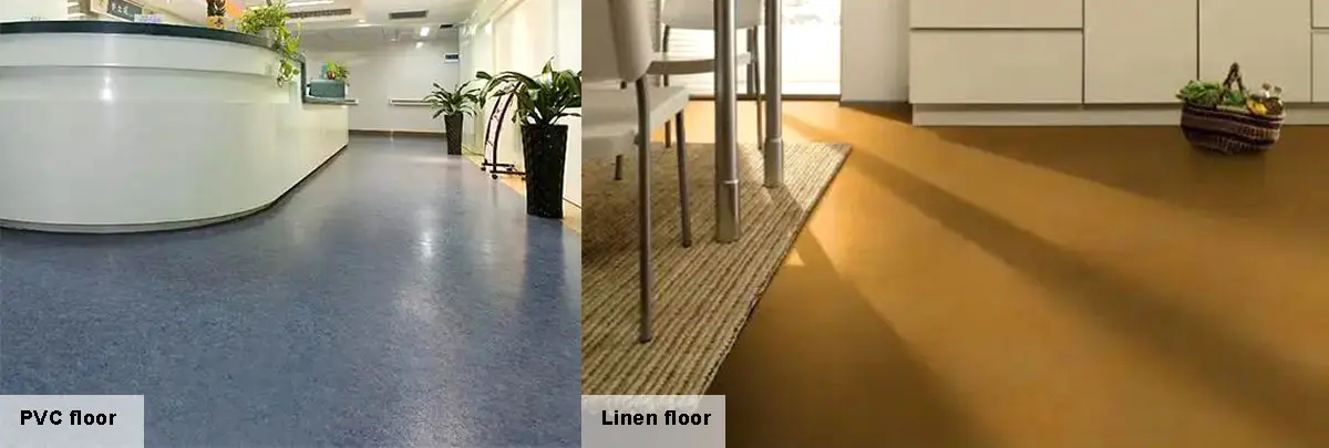 Linen Flooring vs. PVC Flooring: Which is Better?
