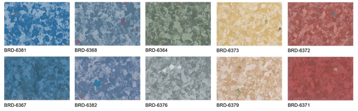 PVC Homogeneous Permeable Membrane Flooring