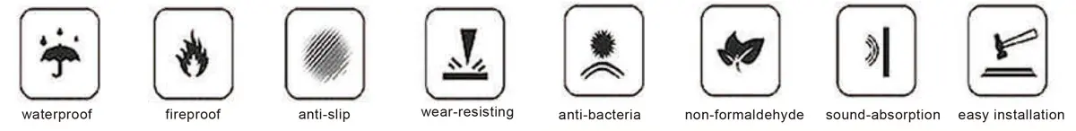 Natural and beautiful SPC sheet flooring