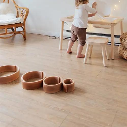 PVC dense imitation wood grain floor