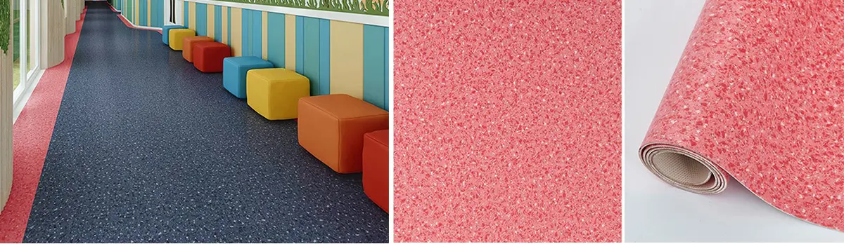 PVC indoor compact flooring