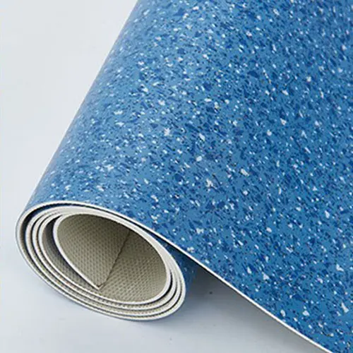 Lightweight floor-PVC compact coiled flooring