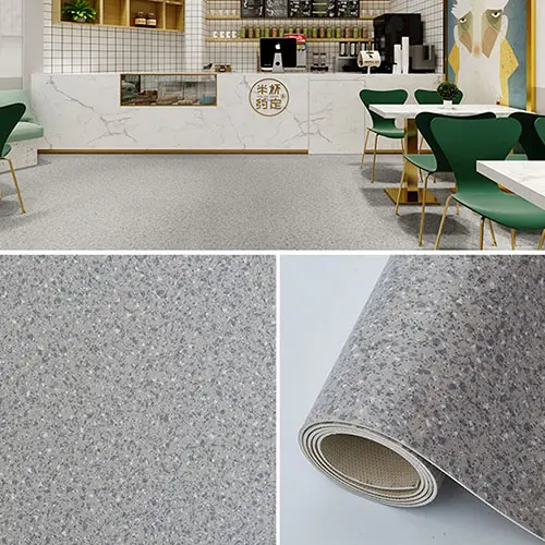 PVC roll flooring-PVC compact floor