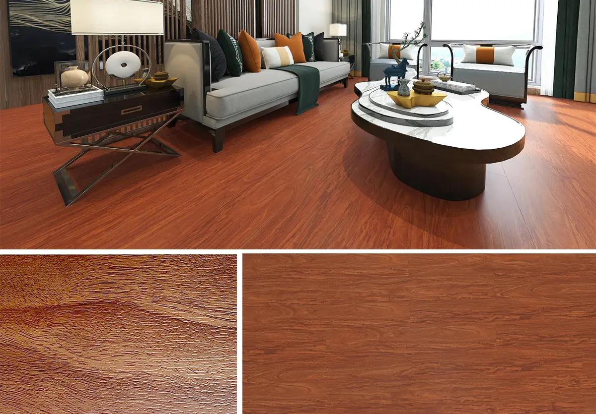 SPC Log Style Flooring