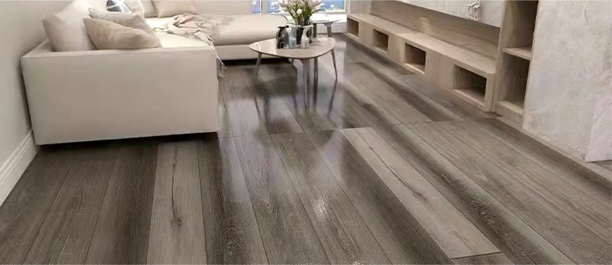 LVT elastic floor