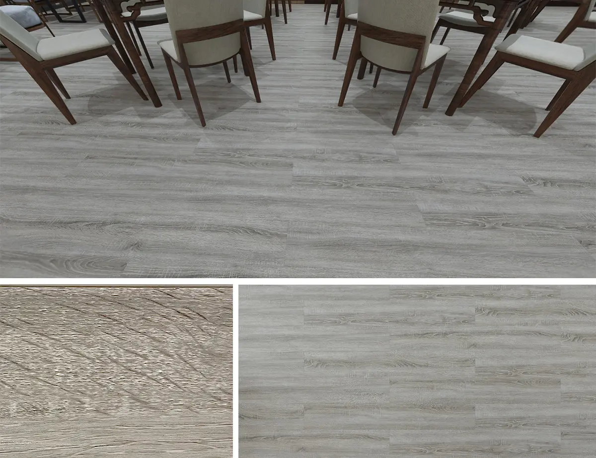 Easy to install SPC floor