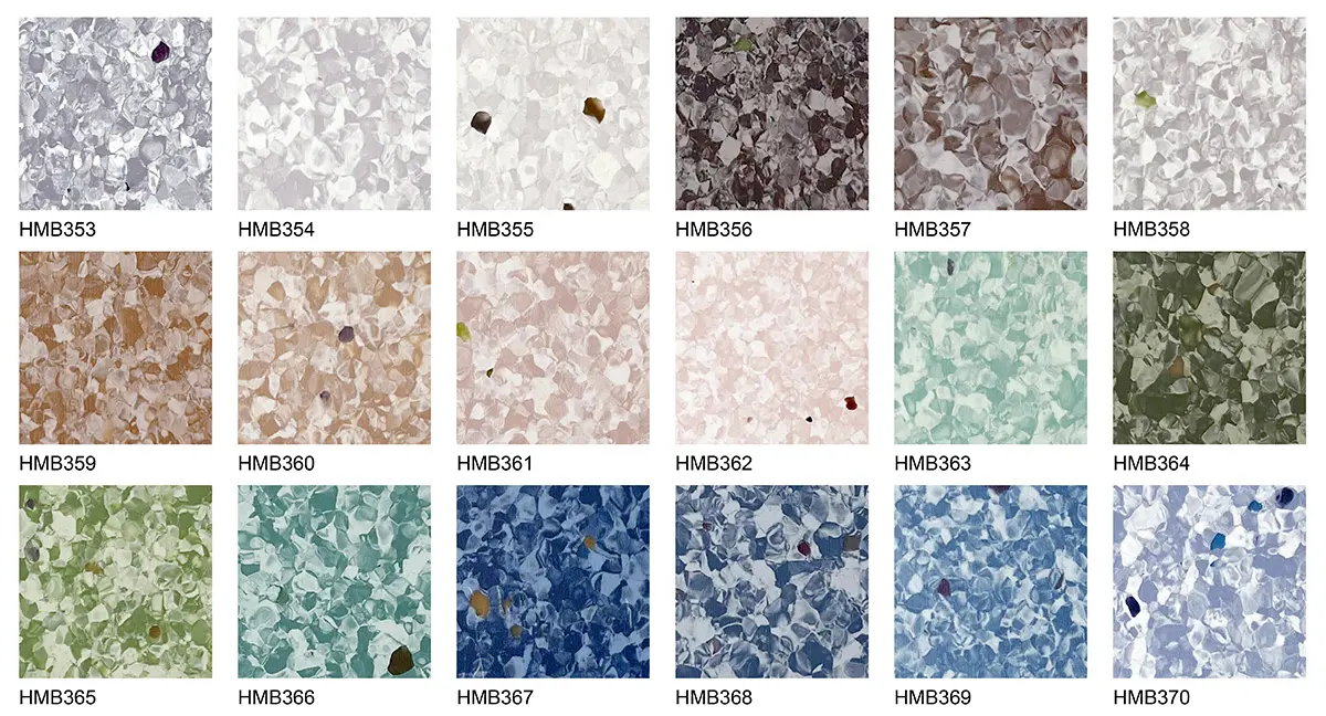 PVC Homogeneous Permeable Membrane Flooring