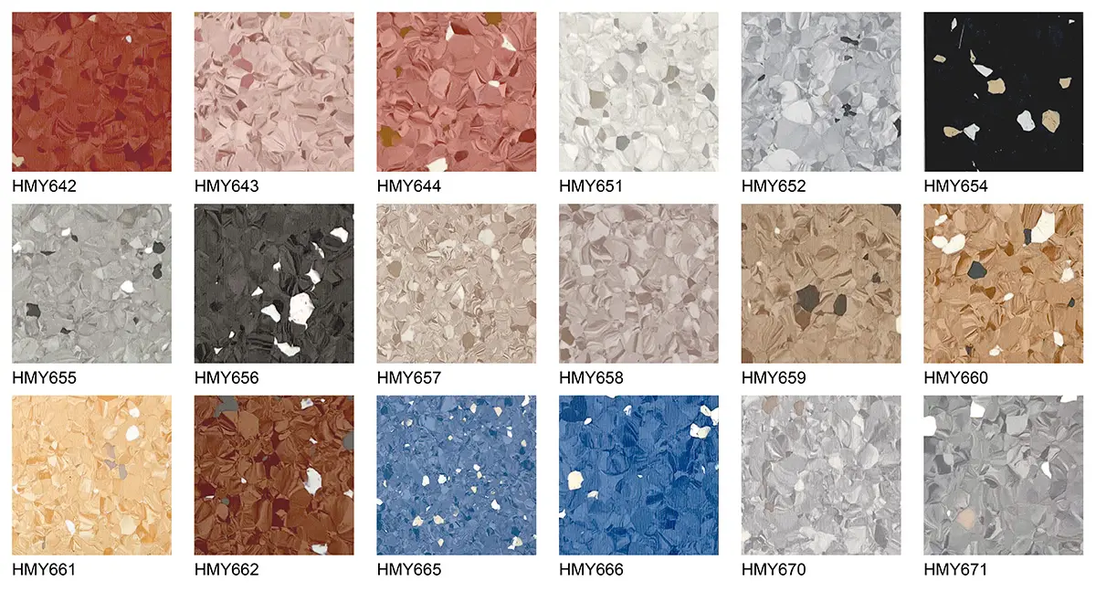 2.0MM Homogeneous Permeable Floor