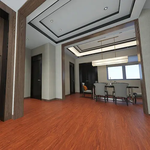 SPC Log Style Flooring