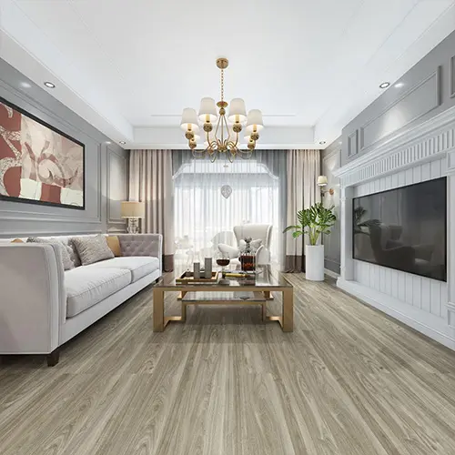 SPC rigid sheet flooring