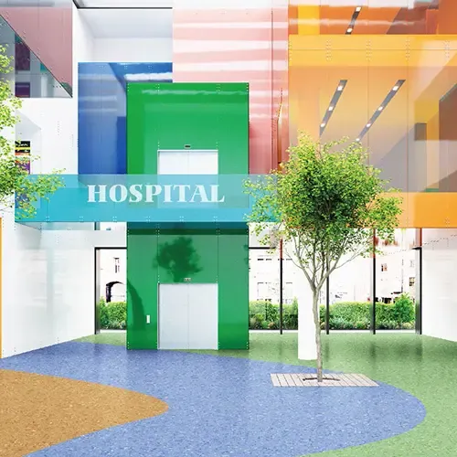 A floor that can be installed seamlessly - PVC Homogeneous Flooring