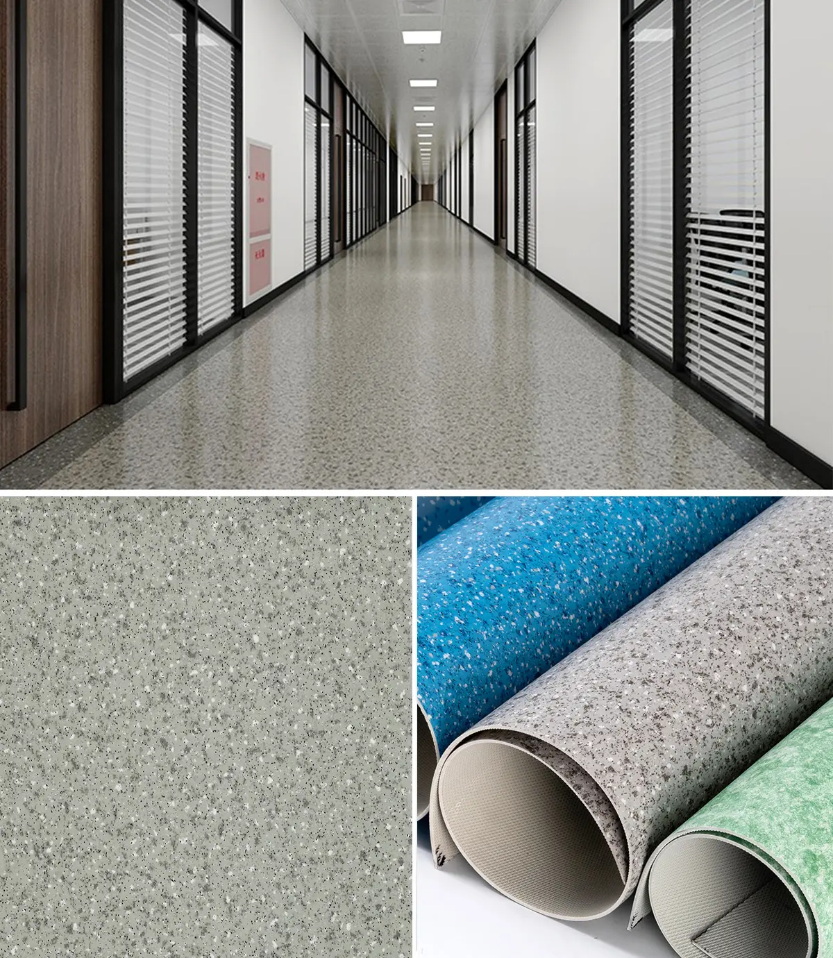 Commercial Office PVC Flooring -HAODIBAN