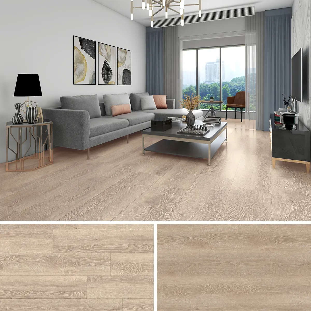 5.0MM SPC environmentally friendly zero formaldehyde floor