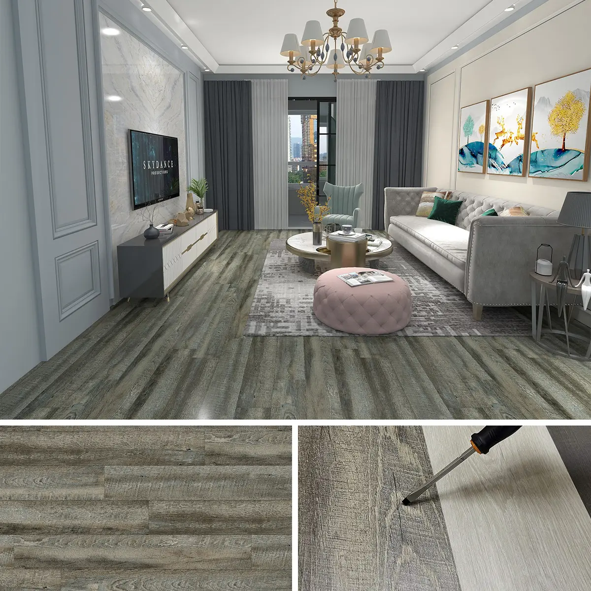 Rigid Core SPC Vinyl Flooring