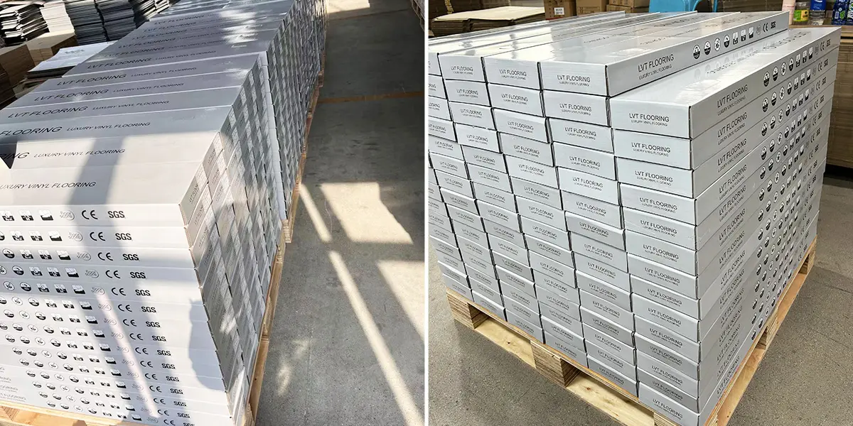 LVT Flooring Packaging Reflects Uncompromised Quality