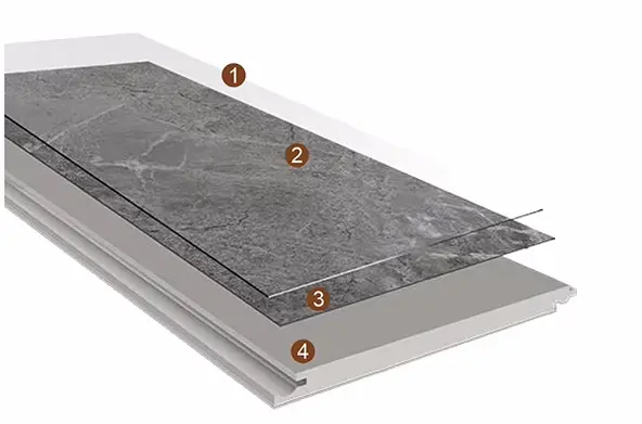 Waterproof SPC Wall Panel for Bathroom and Kitchen-HAODIBAN