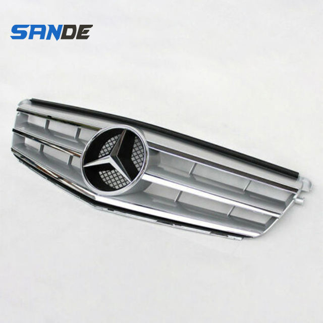 20488000239744 Chrome Silver Mercedes-Benz C Class W204 Front Grill ...