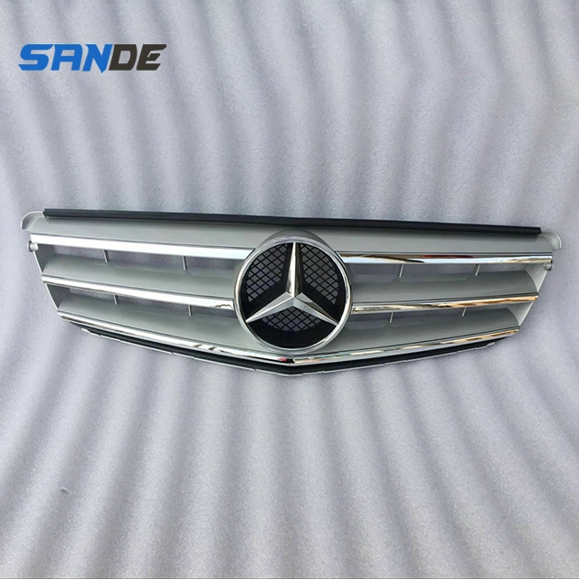 20488000239744 Chrome Silver Mercedes-Benz C Class W204 Front Grill ...