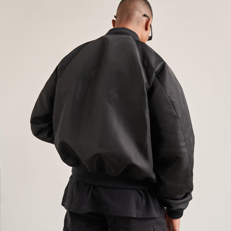 Vintage jacket offset logo baseball jacket cotton jacket letters casual ...