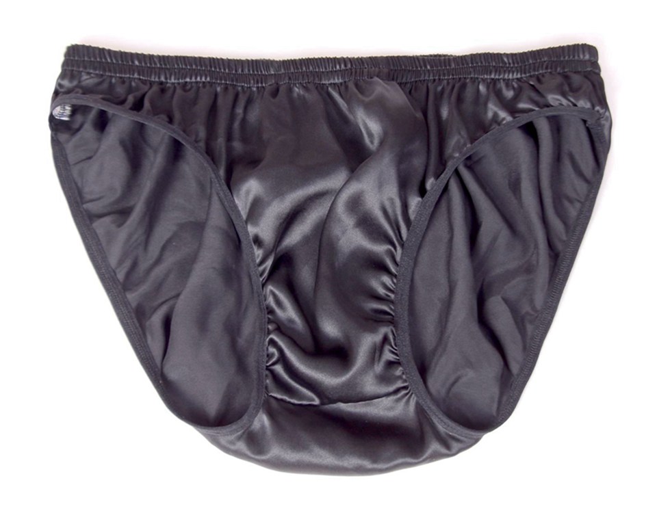 Men's Pure Mulberry Silk Charmeuse Briefs
