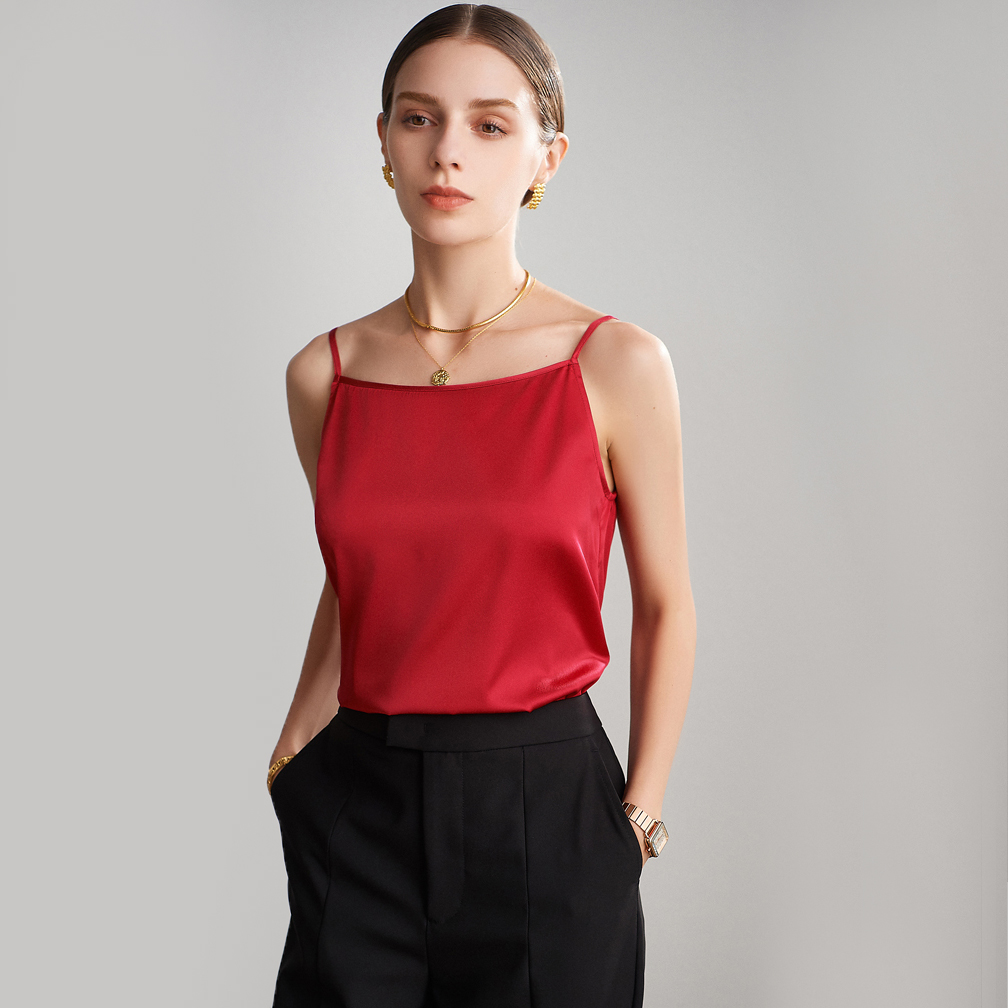Silk Camisole Tops