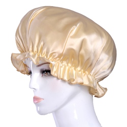 Women's 100% Mulberry Silk Charmeuse Hair Caps Nightcaps