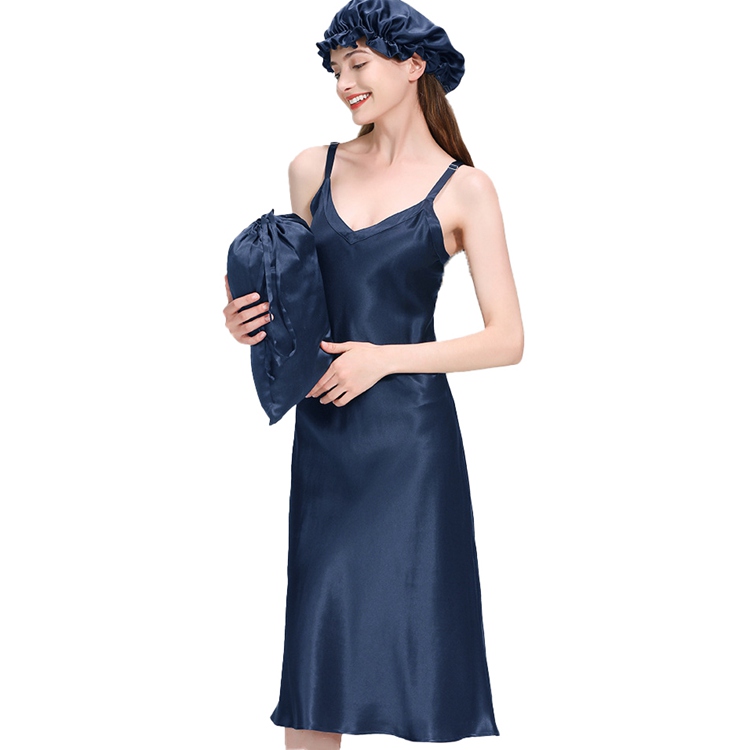 Silk Wide Strap Dresses