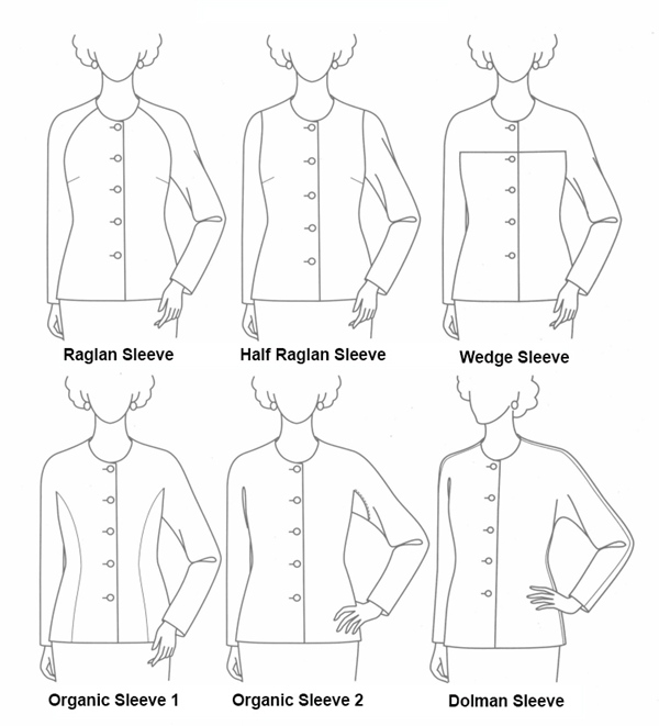 32 Types of Silk Clothing Sleeve