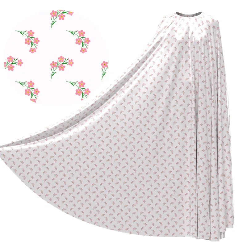 Little Flower Print 100% Mulberry Silk Charmeuse Fabric 45" Wide 9 Patterns