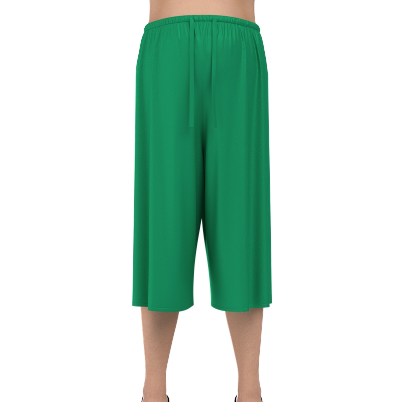 Maternity Silk Capri Pants