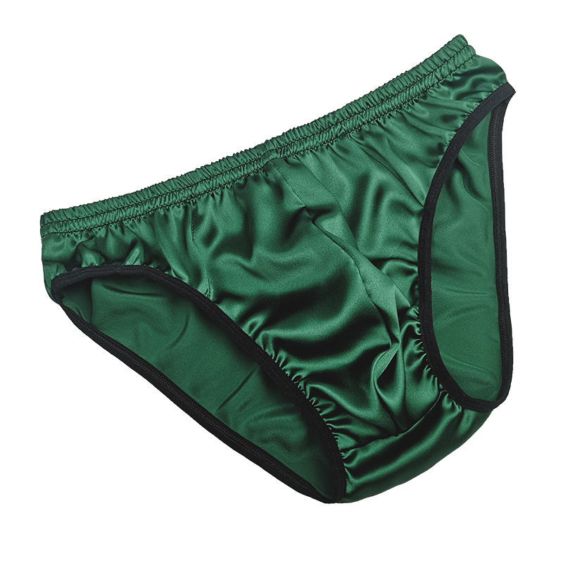 Men's The Highest Momme Silk Briefs With Pocket