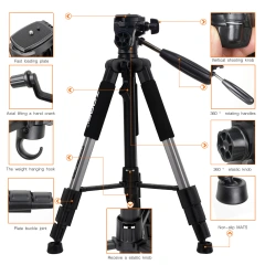 ZOMEi Q111 Portable Camera Tripod - Best Choice for Beginner and Amateur