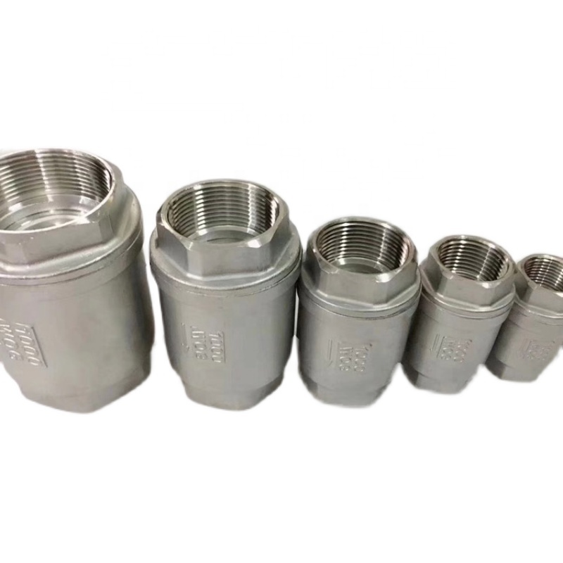 Stainless steel filter spring vertical water pump foot check valve ...