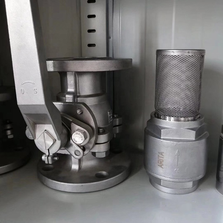 Stainless steel filter spring vertical water pump foot check valve ...