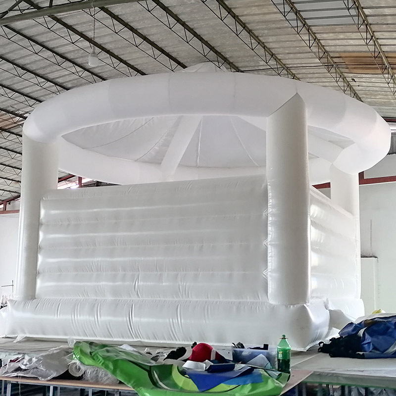 Giant Commercial Inflatable White Wedding Jumping Bouncy House Party ...