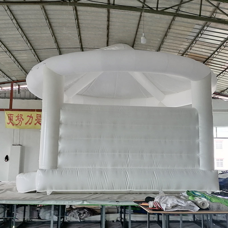 Giant Commercial Inflatable White Wedding Jumping Bouncy House Party ...