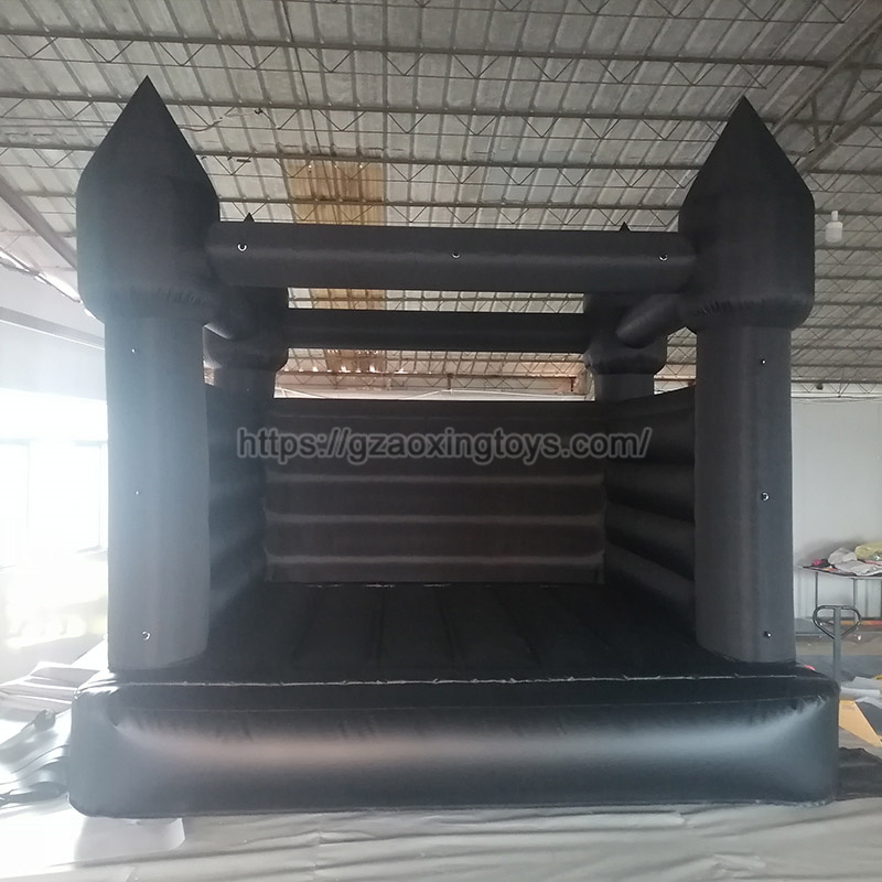 Black Inflatable Bounce House For Wedding Birthday Party Events For ...